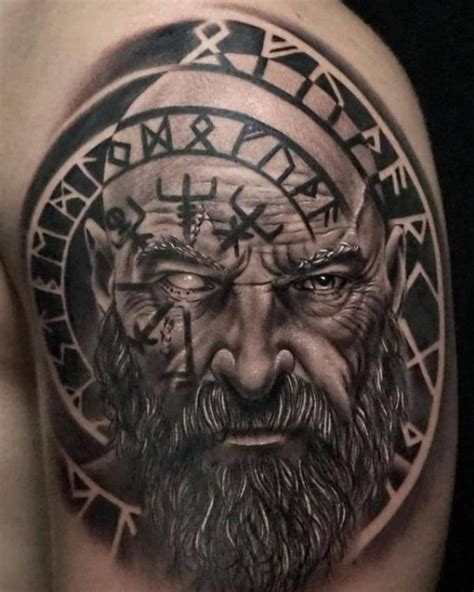 Kratos Tattoos Unleash The Power Of The God Of War Art And Design