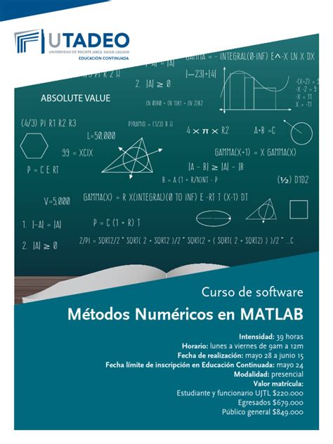 Metodos Numericos Matlab Pdf