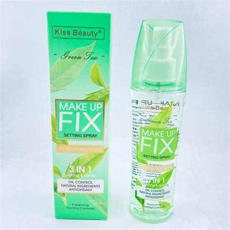 خرید و قیمت اسپری فیکس سه کاره چای سبز کیس بیوتی طبیعی سبک با جذب سریع