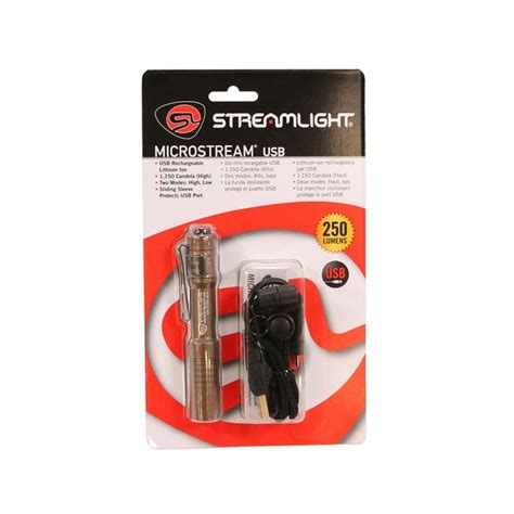 Streamlight Microstream Usb Rechargeable Bright Small Led Flashlight