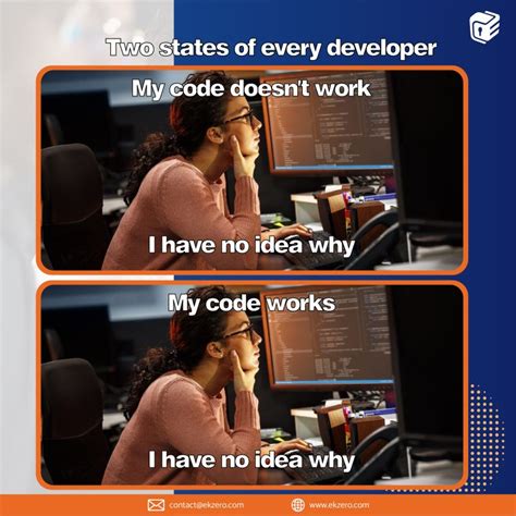 ekzero on linkedin ekzero memers memes funnymeme developer
