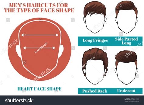 Heart Face Shape Men Hairstyle