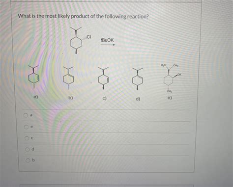 solved select the substrate which would react fastest in the