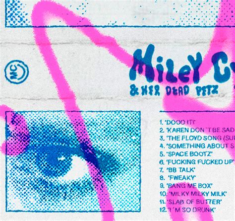 Miley Cyrus And Her Dead Petz Cassette Concept Behance