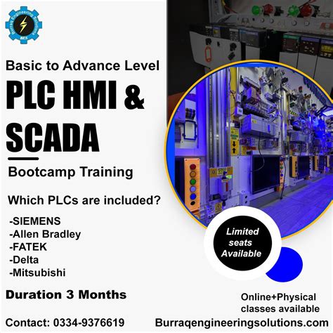 PLC HMI SCADA BOOTCAMP TRAINING COURSE Bootcamp Train Training Courses