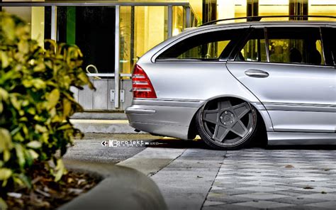 Mercedes-Benz S203 Wagon on K3Projekt 5SG Wheels | BENZTUNING