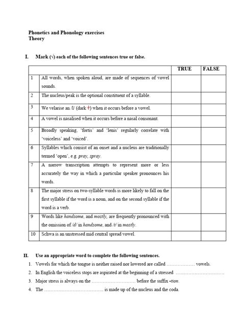 Phonetics And Phonology Exercises Download Free Pdf Syllable Vowel Phonetics And Phonology Exercises Download Free Pdf Syllable Vowel