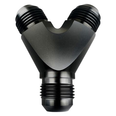 8an Y Adapters Male Flare Fuel Line Hose Fitting Block