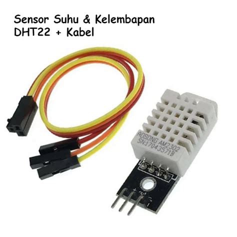 Jual Dht22 Sensor Suhu And Kelembapan Dht 22 Sensor Temperature And Humidity Shopee Indonesia