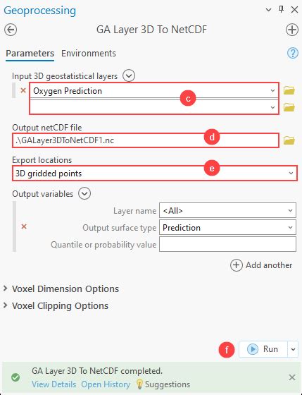 how to publish a 3d geostatistical layer as a web scene layer to