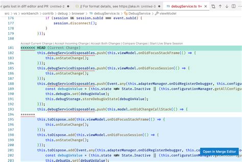 Change Default Git Conflict Experience To Be The Inline Editor Issue 160806 Microsoft