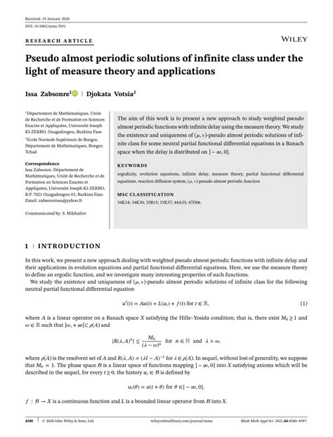 Pseudo Almost Periodic Solutions Of Infinite Class Under The Light Of