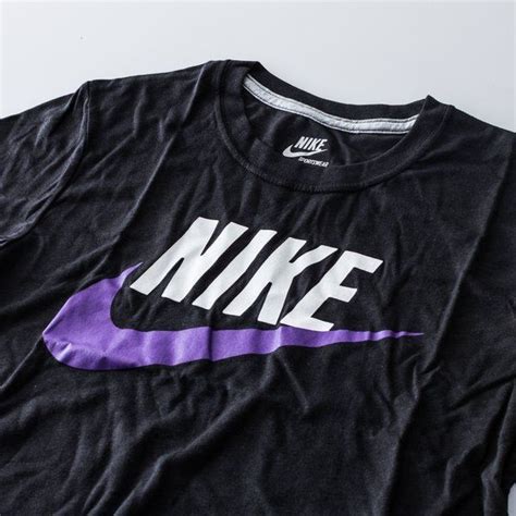 Nike T Shirt Blackpurple