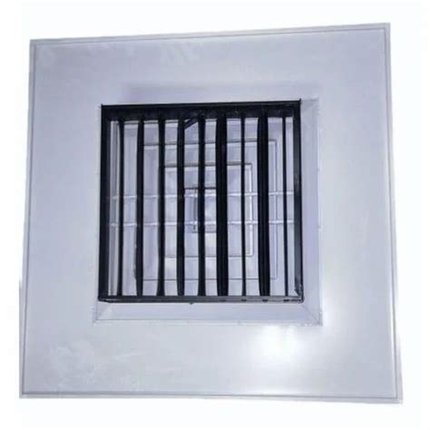 Color Coated Mm Commercial Aluminium Diffuser Shape Square At Piece In Ahmedabad