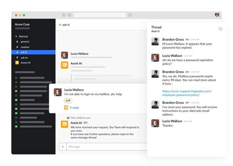announcing happyfox assist ai for slack customer service blog from