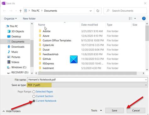 How To Convert OneNote To Word Or PDF In Windows