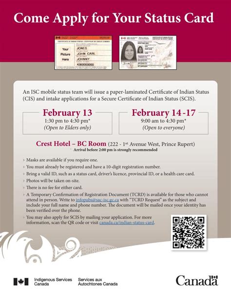 Apply For Your Status Card With Indigenous Services Canada Lax Kw