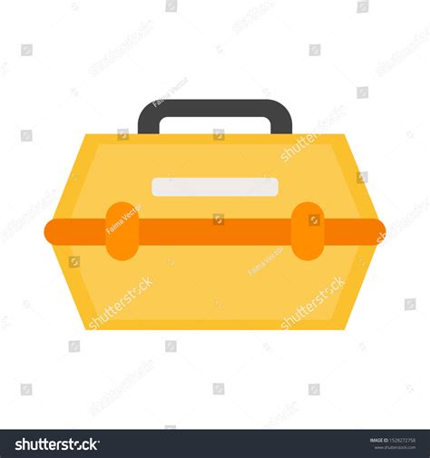 Tool Box Vector Flat Design Style Stock Vector Royalty Free 1528272758 Shutterstock