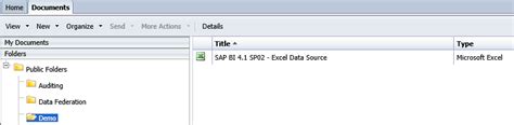 New In SAP BI SP Microsoft Excel As Data So SAP Community