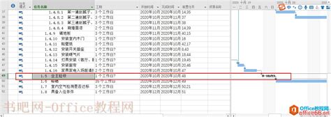 project 任务计划 设置任务之间的依赖关系 书吧网 office教程网