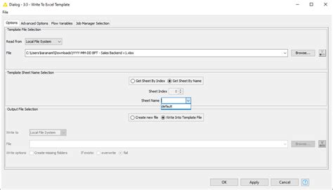 Issue With Write To Excel Template Node For Large Xlsx Files Knime Analytics Platform