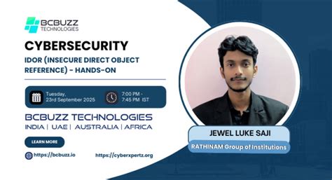 Cybersecurity Idor Hands On