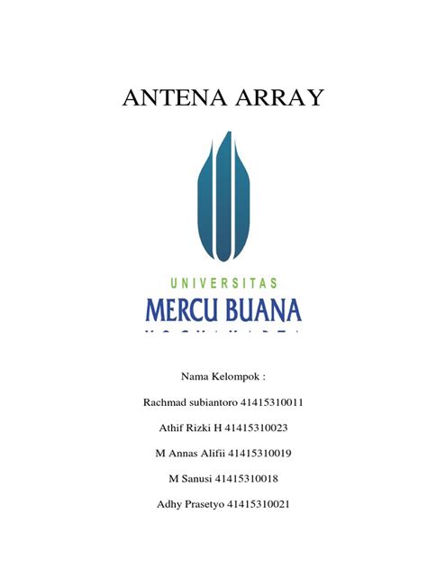 Antena Array Pdf