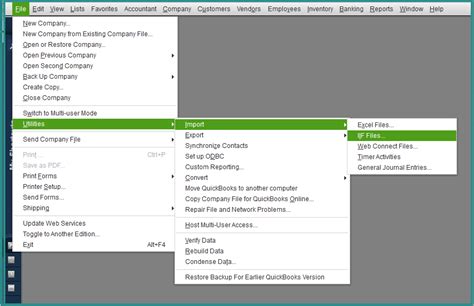 how to open export import and edit an iif files