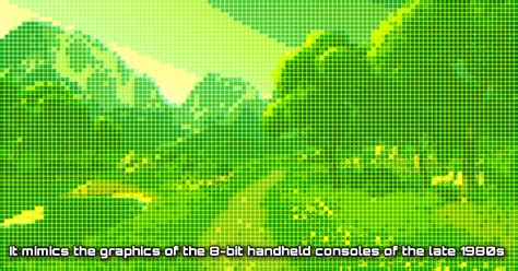 Retro Handheld 8 Bit Fullscreen And Camera Effects Unity Asset Store