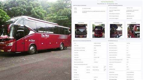 Hasil Uji Kir Bus Po Duta Wisata Terjun Ke Sungai Di Guci Tegal Rem