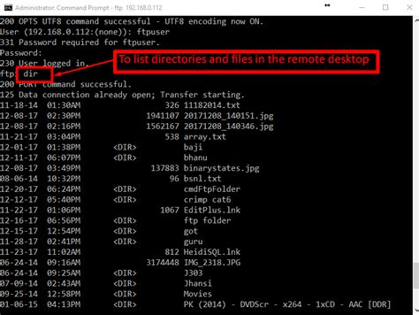 command prompt ftp keshav s blog