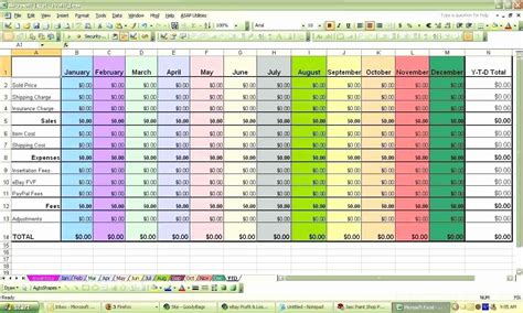 Expense Sheet Template Excel
