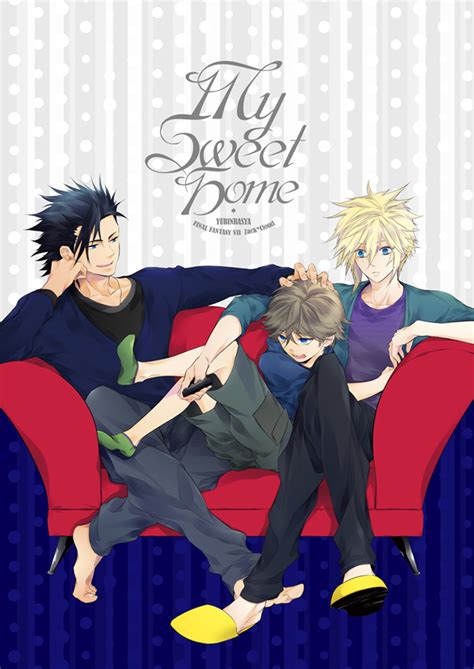 Cloud Strife Denzel Ff7 Zack Fair Final Fantasy Final Fantasy Vii