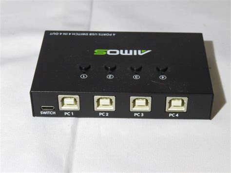 Yahoo オークション AIMOS USB切替器 4入力4出力 USB切り替え 4台PC