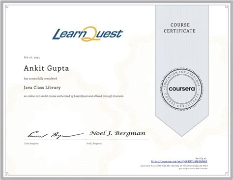 Coursera Java Objectorientedprogramming Programming