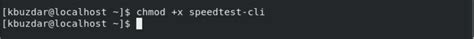 Test Your Internet Speed Through Command Line In Centos 8 Linuxways