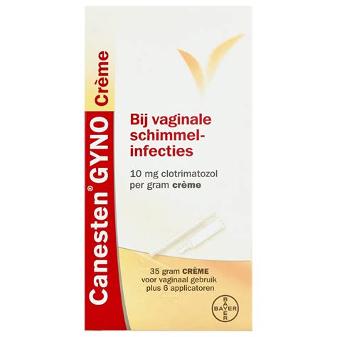 Canesten Gyno Cr Me Bij Vaginale Schimmel Gram Gr Etos