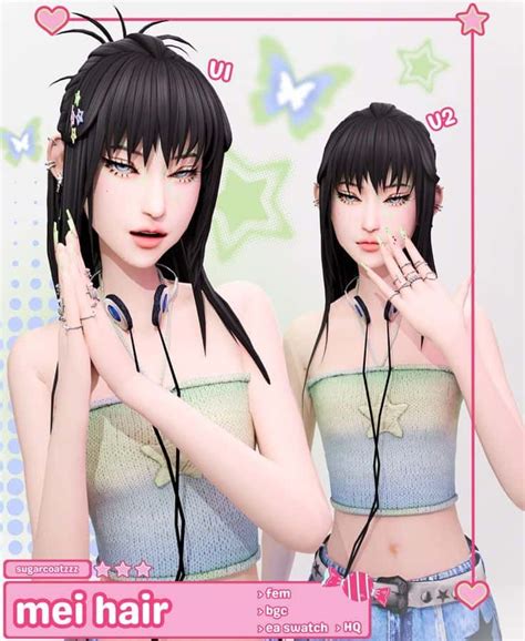Best Sims 4 Cc Hair Latest Styles Updated 2026 Sims 4 Y2k