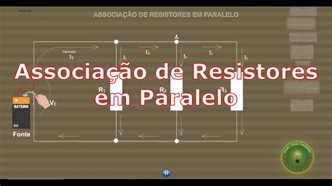 Associação De Resistores Em Paralelo Youtube