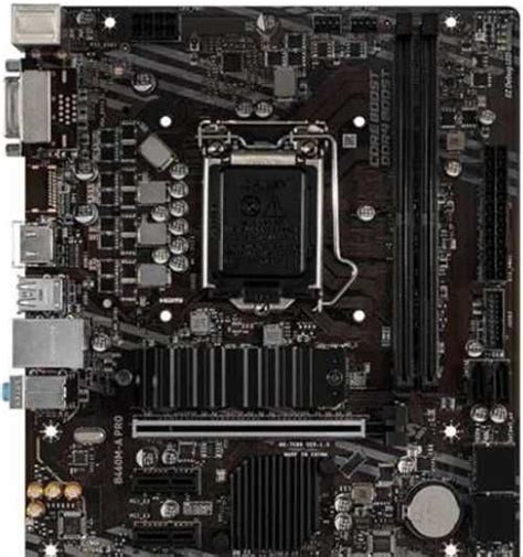 Материнская плата MSI B460M-A PRO, LGA 1200, Intel | Festima.Ru ...