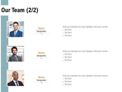 Our Team Introduction Ppt PowerPoint Presentation Infographic Template Microsoft PowerPoint