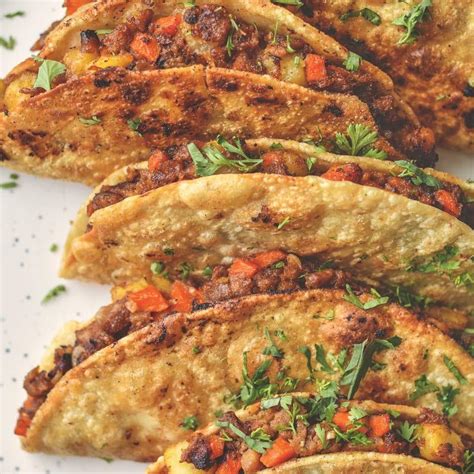 Recipe Tacos Dorados De Picadillocrispy Beef Tacos Food