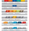 Web Designui Ux Wireframe Concept Flat Design Vector Image