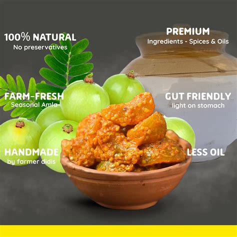 Buy Amla Pickle Online Amla Ka Achar Farmdidi