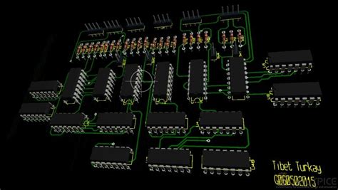 Digital Clock Without Microcontroller Youspice
