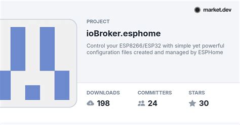 Iobroker Esphome Ecosystem Directory Market Dev