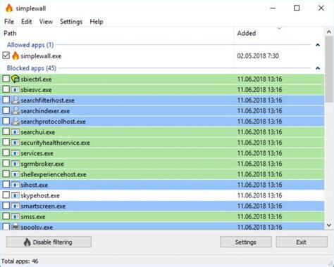 How To Set Up The Simplewall Firewall On Windows Server