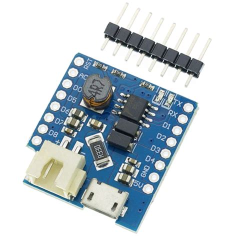 Модуль аккумулятора для Wemos D1 Mini Battery Shield купить в СПб за 210 руб Умные Модули