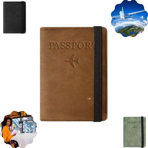 Kit 30 Carteiras Para Passaporte Viagem Vintage Cartão Chip Unissex