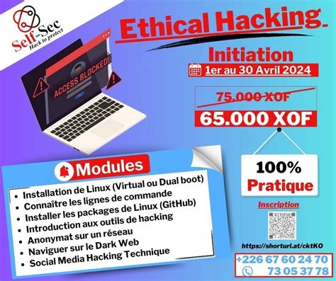 wend benedo siméon zongo on linkedin initiation en ethical hacking